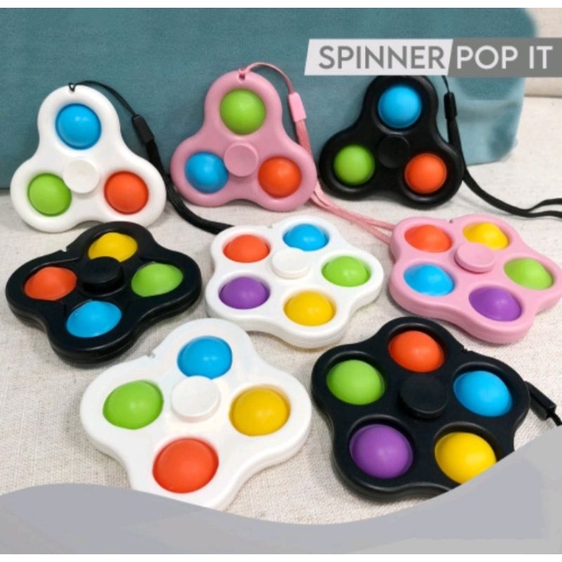 FIDGET SPINNER POP IT/POP IT SPINNER/POP IT AVENGER | Shopee Philippines