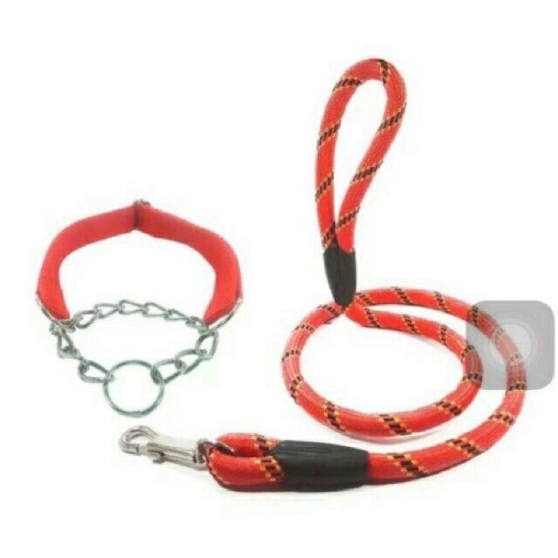 Dog chain Dog Leash Climbing Rope Night Safe Pet Chain with Padded ...