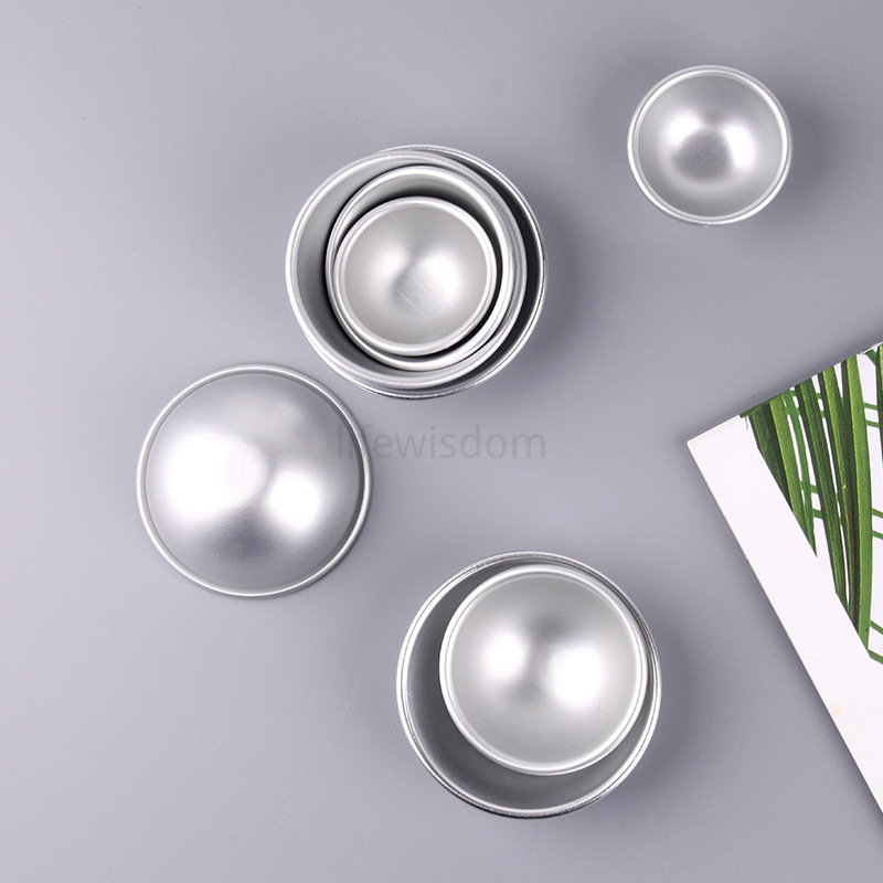 Anode Aluminum Alloy Semicircle Mold 10pcs Hemispherical Xuemei Niang ...