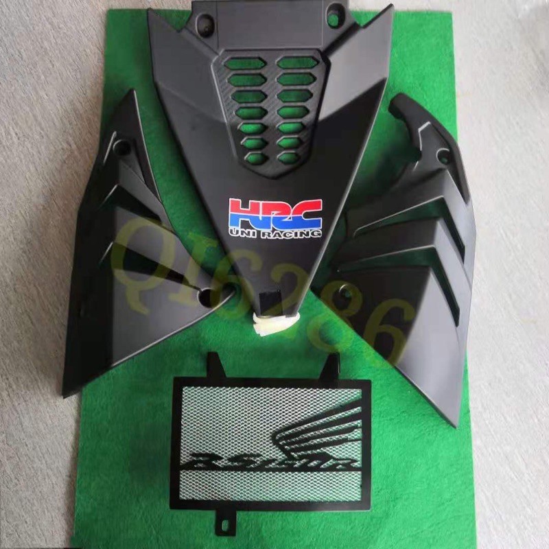 HONDA RS150 Set Package 3 in 1 V1/V2 Side Engine cover black and Engine ...