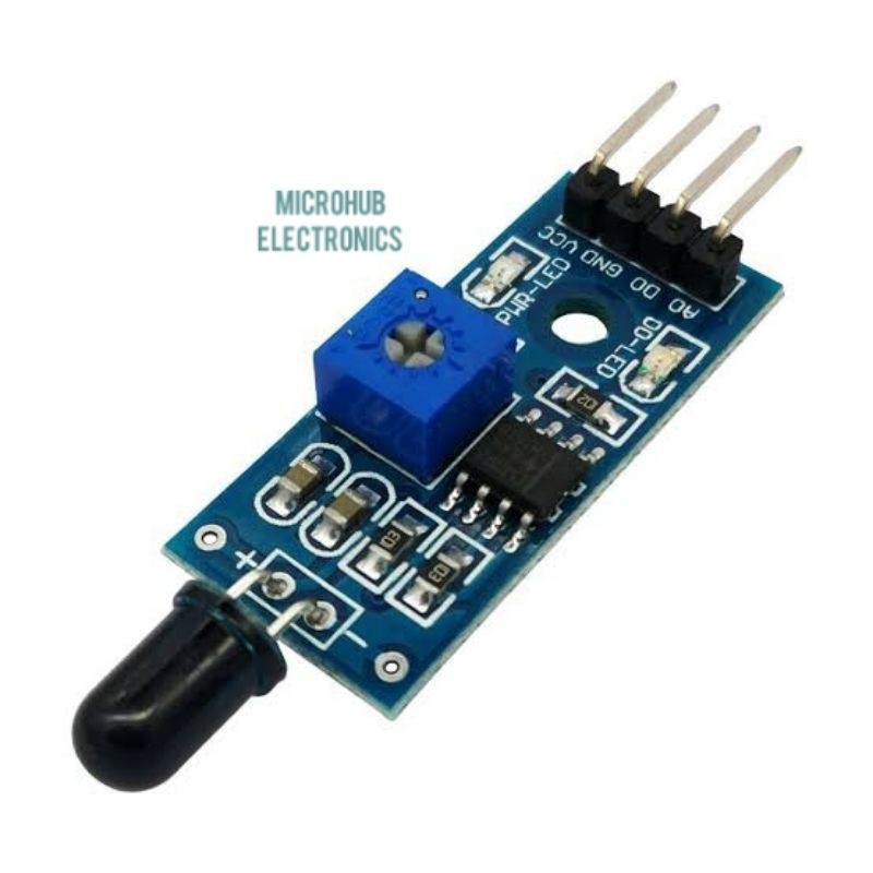 IR Infrared 3 Wire Flame Detection Sensor Module IR Flame Sensor ...