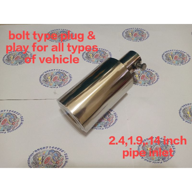 JET SOUND MUFFLER TIP BOLT TYPE standard size / PLUG n PLAY for limited ...