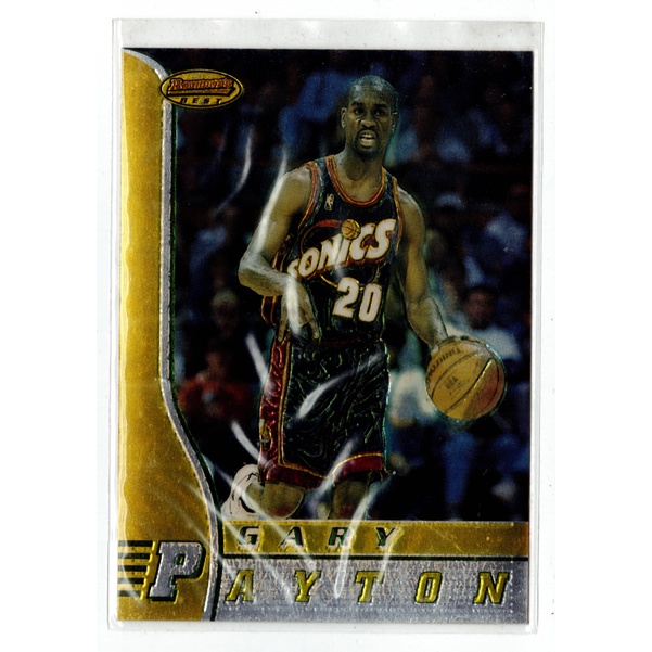 1996-97 Bowman's Best #22 Gary Payton BASE CARD (product code 913B2P2S1 ...