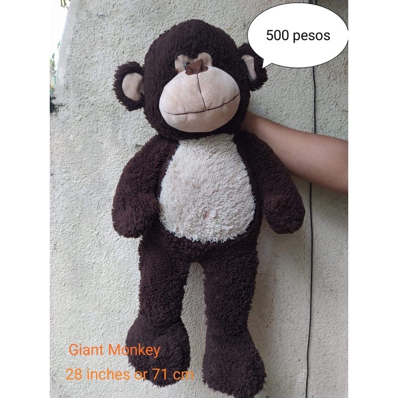 28 Inch Giant Monkey Stuffed Toy | Shopee Philippines