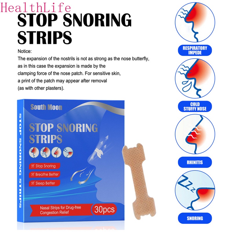EELHOE Nose Nasal Strips To Reduce Snoring Anti-Snoring And Relieve ...