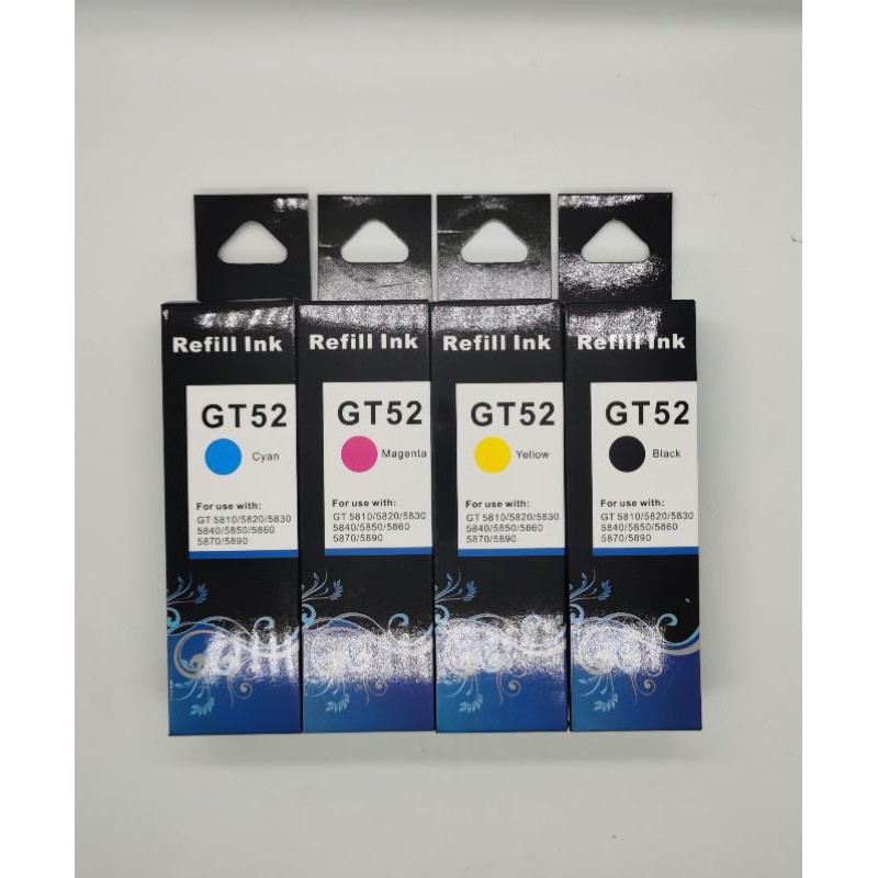 HP GT51 GT52 Ink | Refill Ink For HP Deskjet GT 5810 5820 | Shopee ...