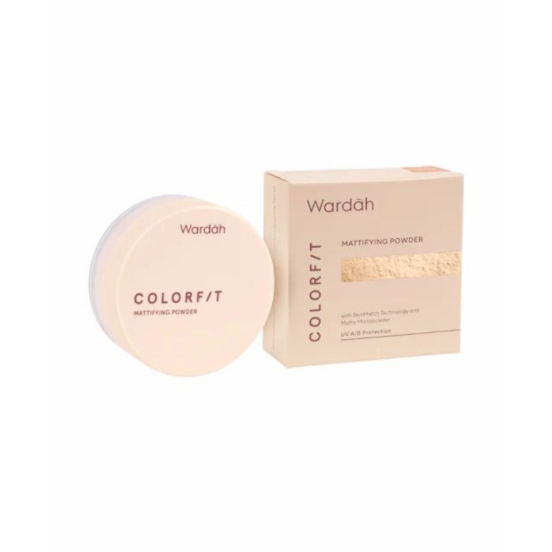 Wardah Colorfit Mattifying Powder 15g | Shopee Philippines