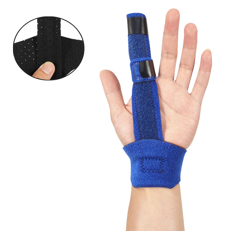 One Piece Adjustable Finger Holder Trigger Index Splint Straightened ...