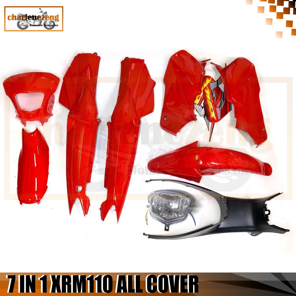 XRM 110 7IN1 ALL COVER FOR MOTORCYCLE | Shopee Philippines