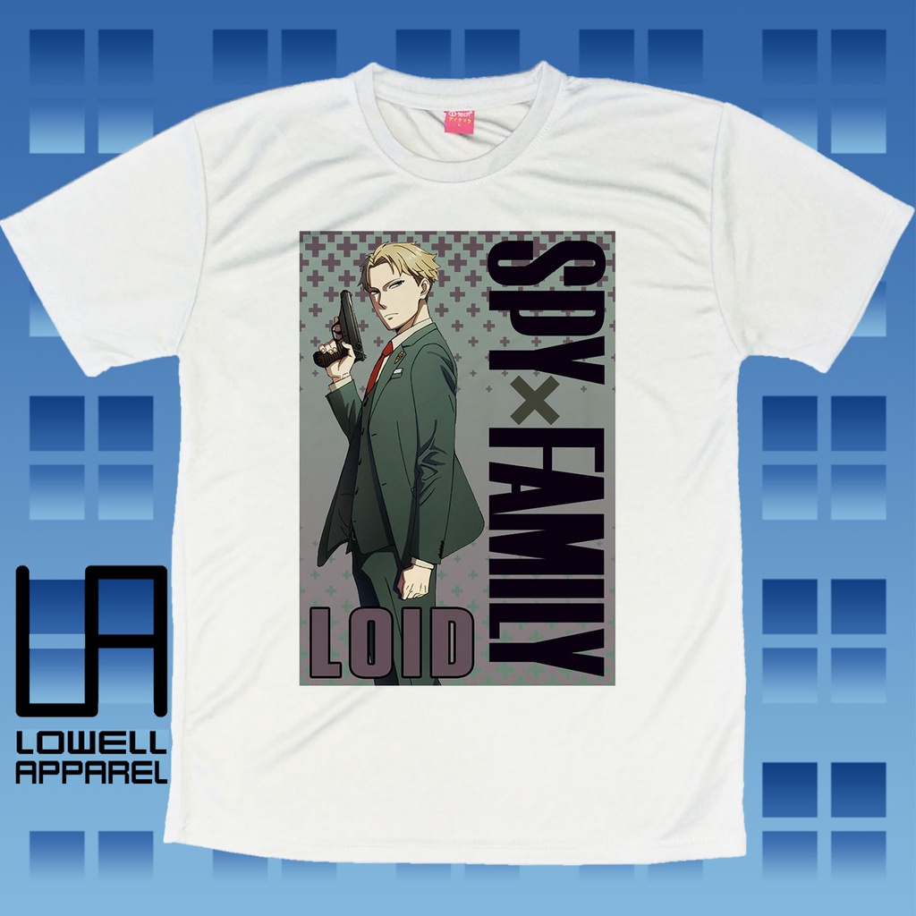 Loid Anya Yor Forger Spy x Family Souvenir Collections Anime Tshirt ...