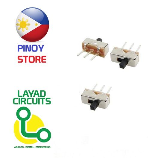 3pcs Slide switch SPDT 1P2T mini slide switch Toggle micro slide switch ...