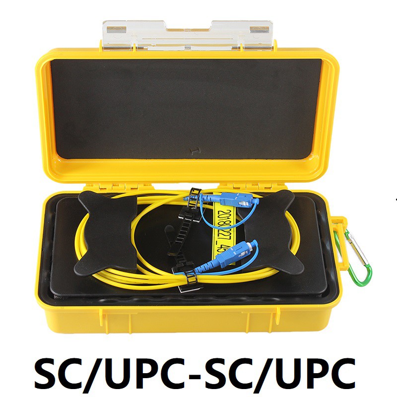 OTDR Launch Cable Box 1km SM OTDR Dead Zone Eliminator 1310/1550nm ...