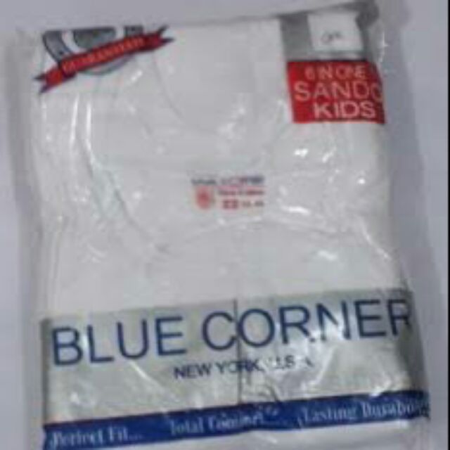 BLUE CORNER SANDO FOR BOYS !! (6pcs) | Shopee Philippines