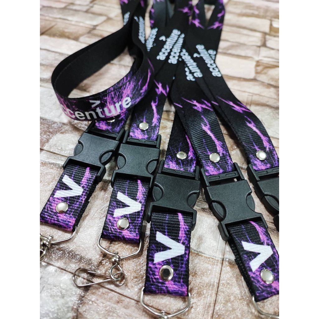 Accenture lanyard ID Lace Lanyard ID Sling ID Holder Onhand COD ...