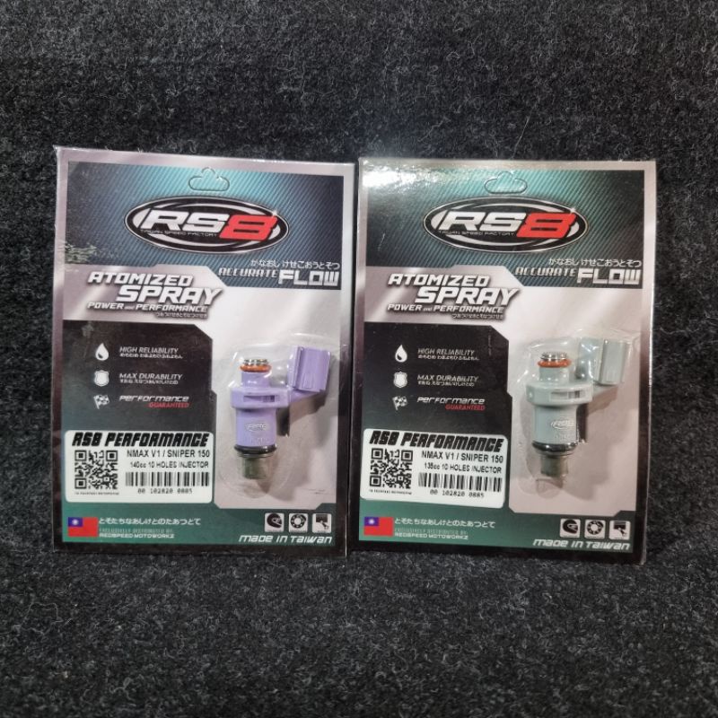 RS8 Fuel Injector 10 Holes (Nmax V1 / Sniper150) | Shopee Philippines