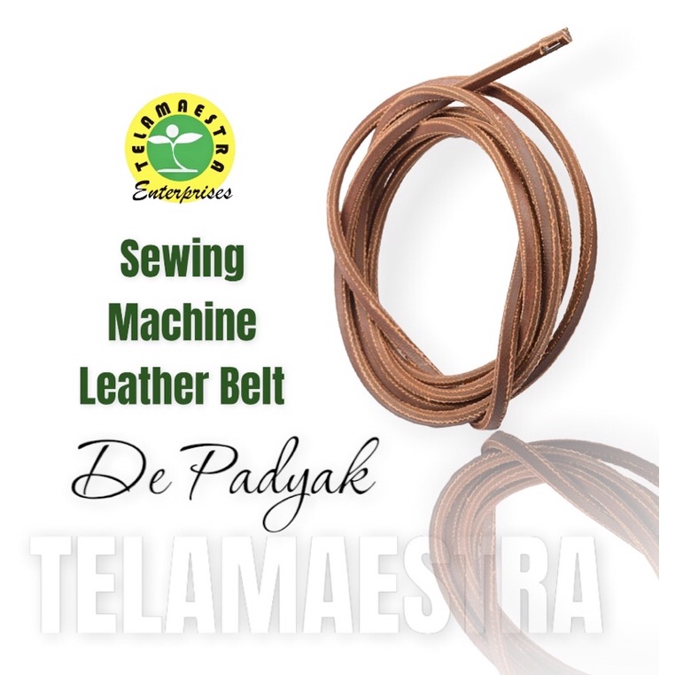 Sewing Machine Belt Leather Cord for singer ordinary de padyak | Shopee ...