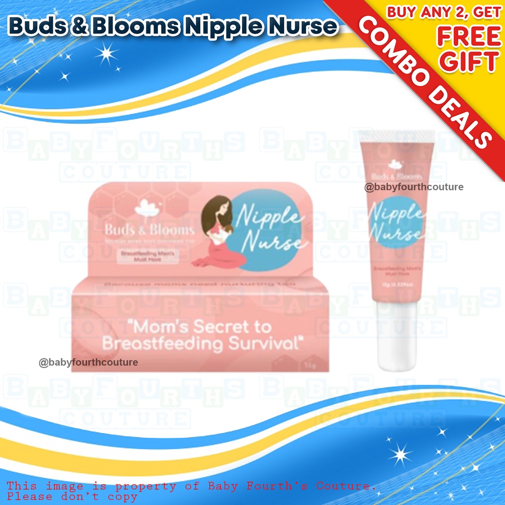 COD BUDS & BLOOMS Nipple Nurse (15g) | Shopee Philippines