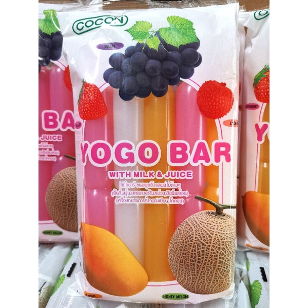Yoko BAR Fruit Flavored Pudding Snack YOGO Cocon | Shopee Philippines