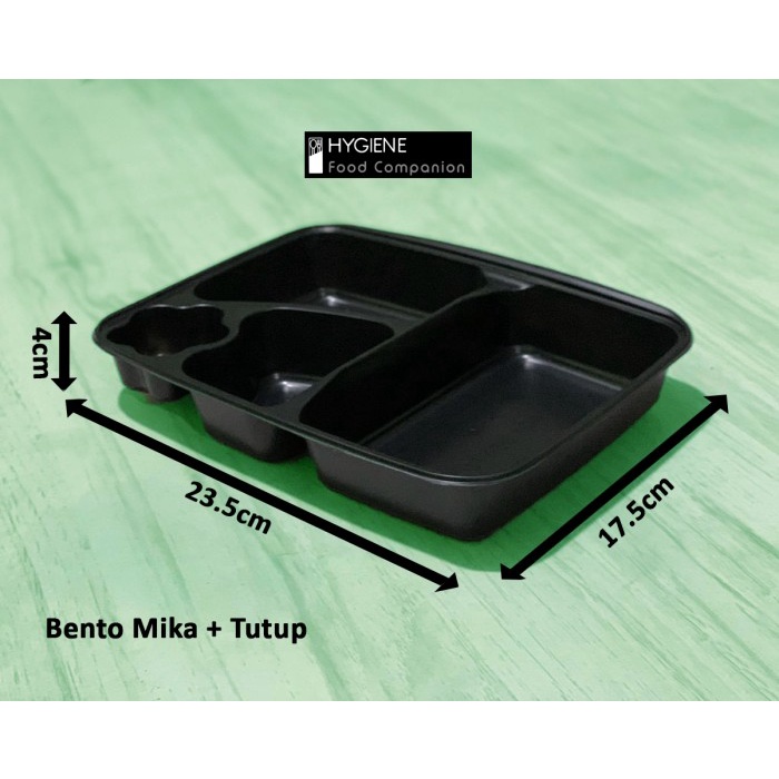 (shopee) Bento Mica 4 Bulkhead / Lunch Box Bento / Bento Tray f77r700 ...
