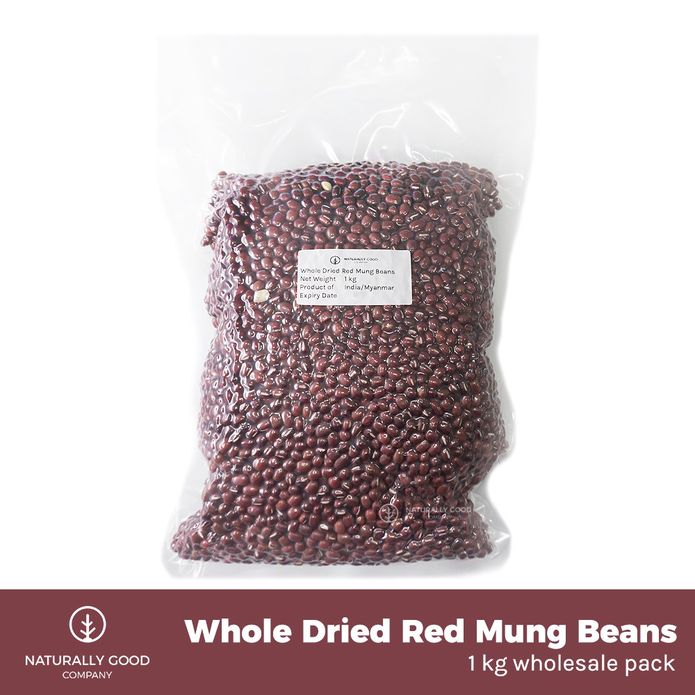 Dried Whole Red Mung Beans (1 kg wholesale pack) | Shopee Philippines