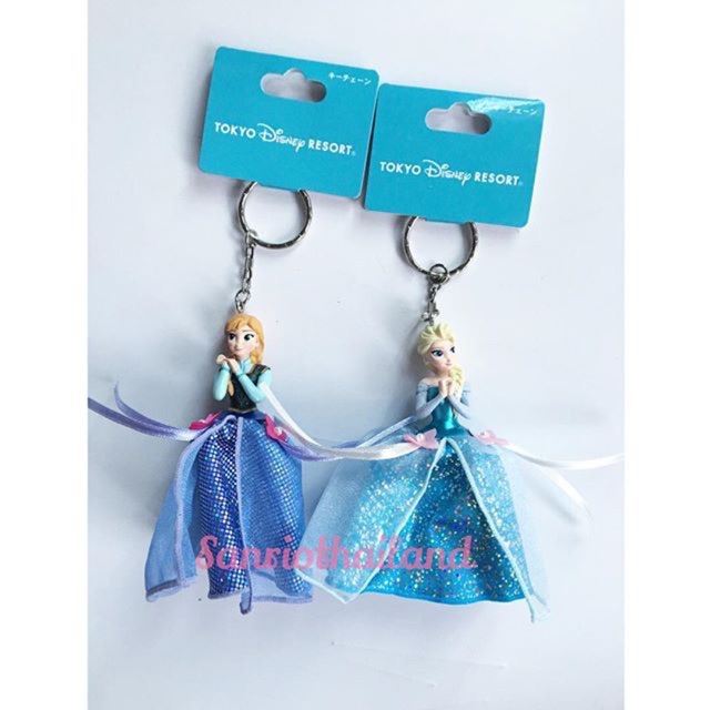 Frozen Elsa Anna Princess Figure Keychain (Tokyo Disney Land) | Shopee ...