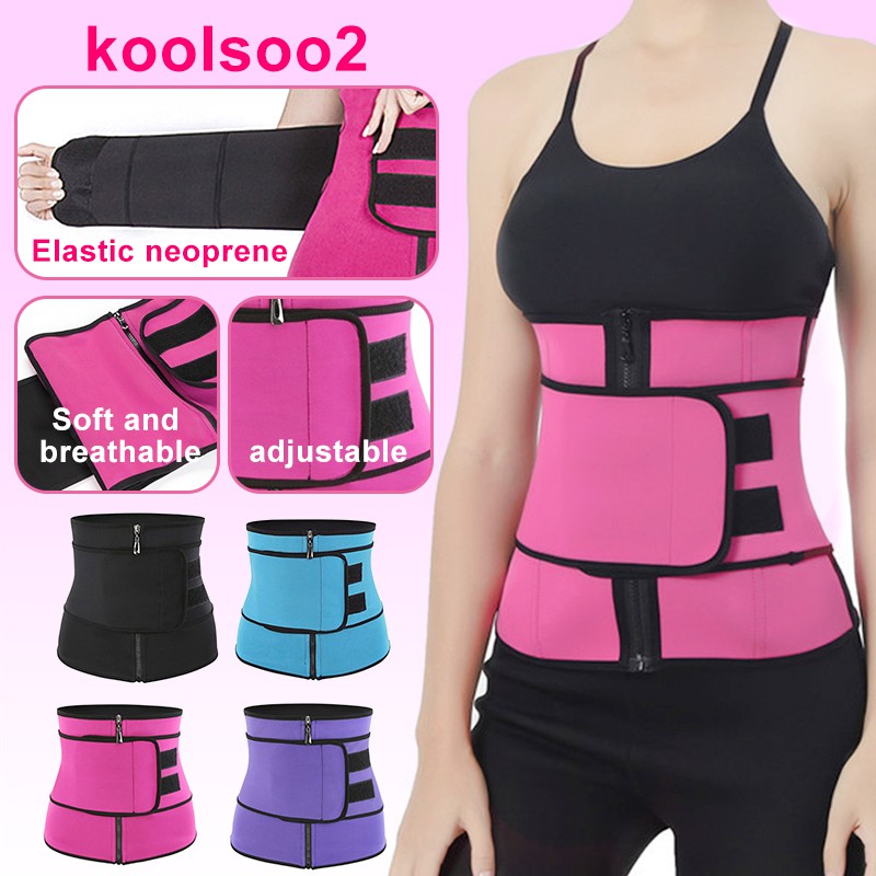 koolsoo2 Stock NEWWomen Neoprene Corset Trimmer Belt Body Shaper Bands ...