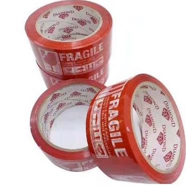 Diamond Fragile Stickers Tapes Warning Packing Label Packaging Tape ...