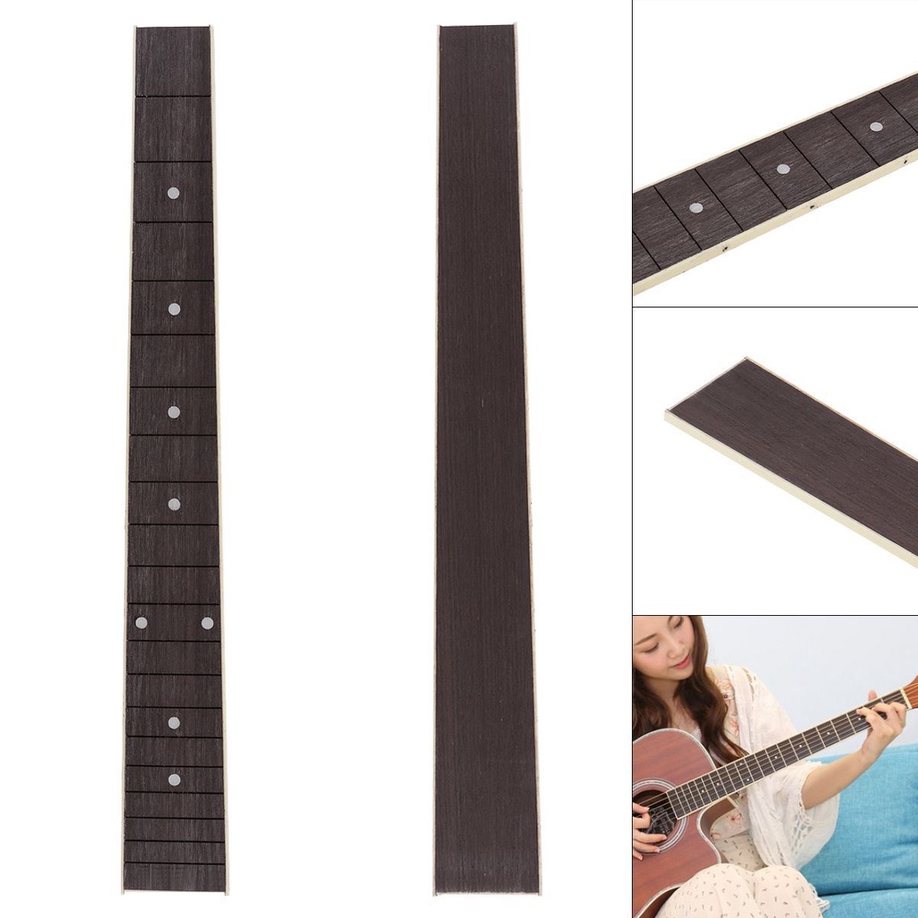 Rosewood Fretboard Guitar Fingerboard for 41'' 20 Frets Acoustic Guitar ...
