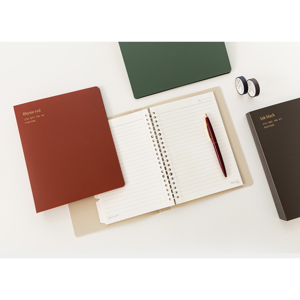 Pantone binder book with plastic cuffs size A4/A5/B5 (with page divider ...