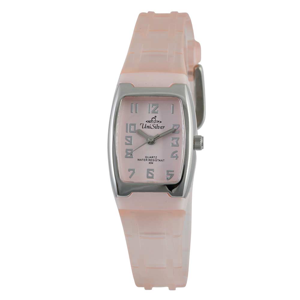 UniSilver TIME ADAGEE Women's Extra Small Analog Pearlescent Pink ...