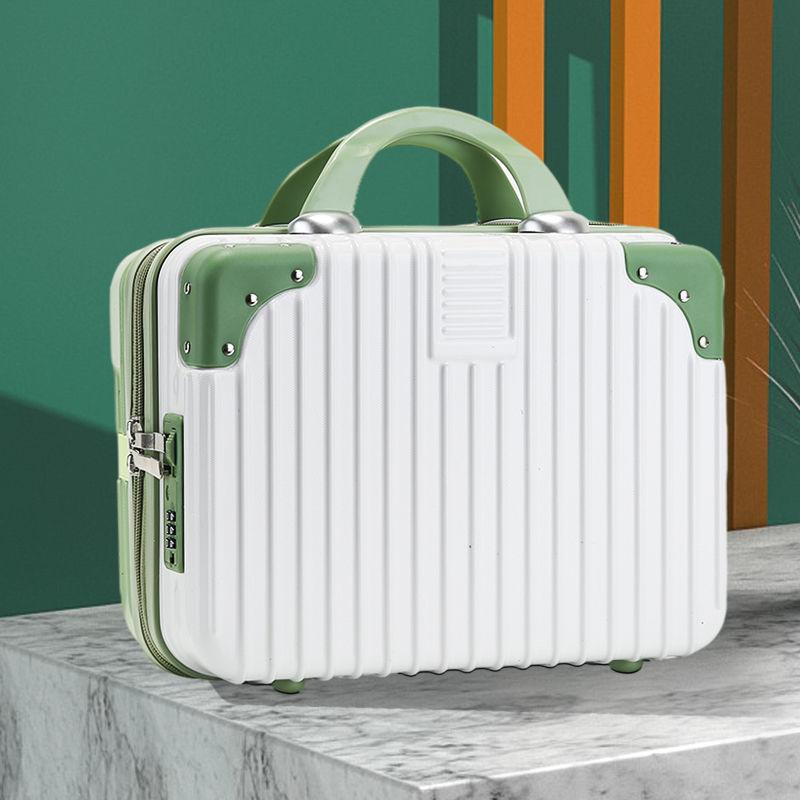 Cosmetic case suitcase 14 "16 portable small luggage case mini cute ...