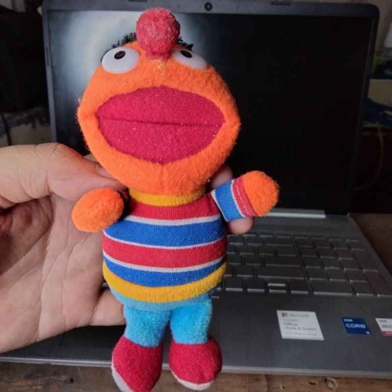 Sesame Street Ernie KeyChain Plushie /Stuffed Toy Mini | Shopee Philippines