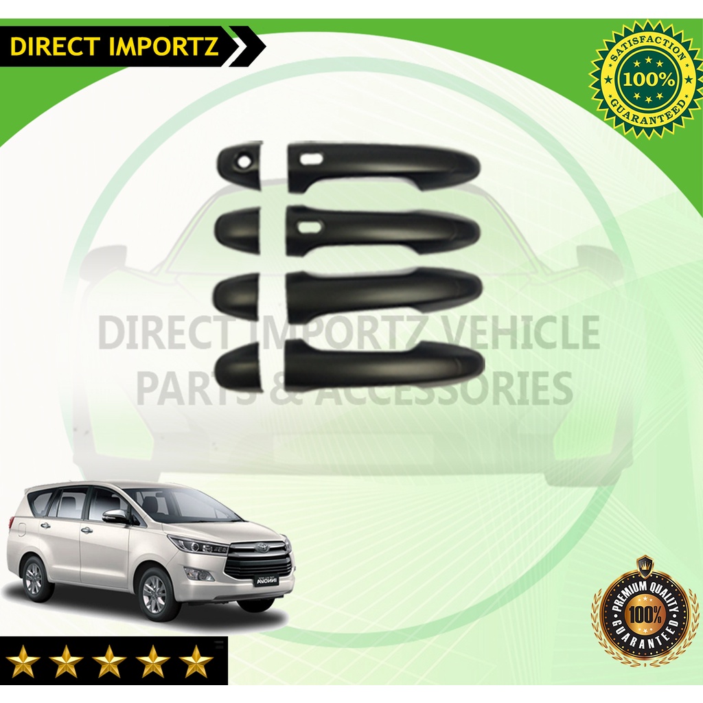 Toyota Innova V 2016 to 2025 Door handle cover matte black 2017 2018 ...