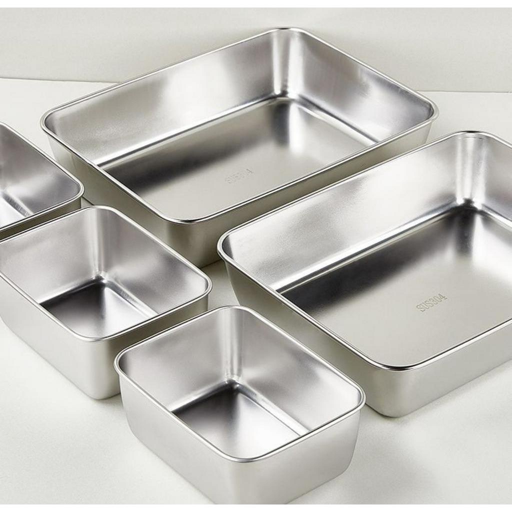 304 Stainless Steel Stainless Steel Fresh-keeping Box Lunch Box Food ...