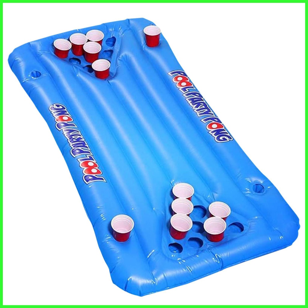 Inflatable Pong Table Float Pool Lounge Floating Pong Floats PVC ...