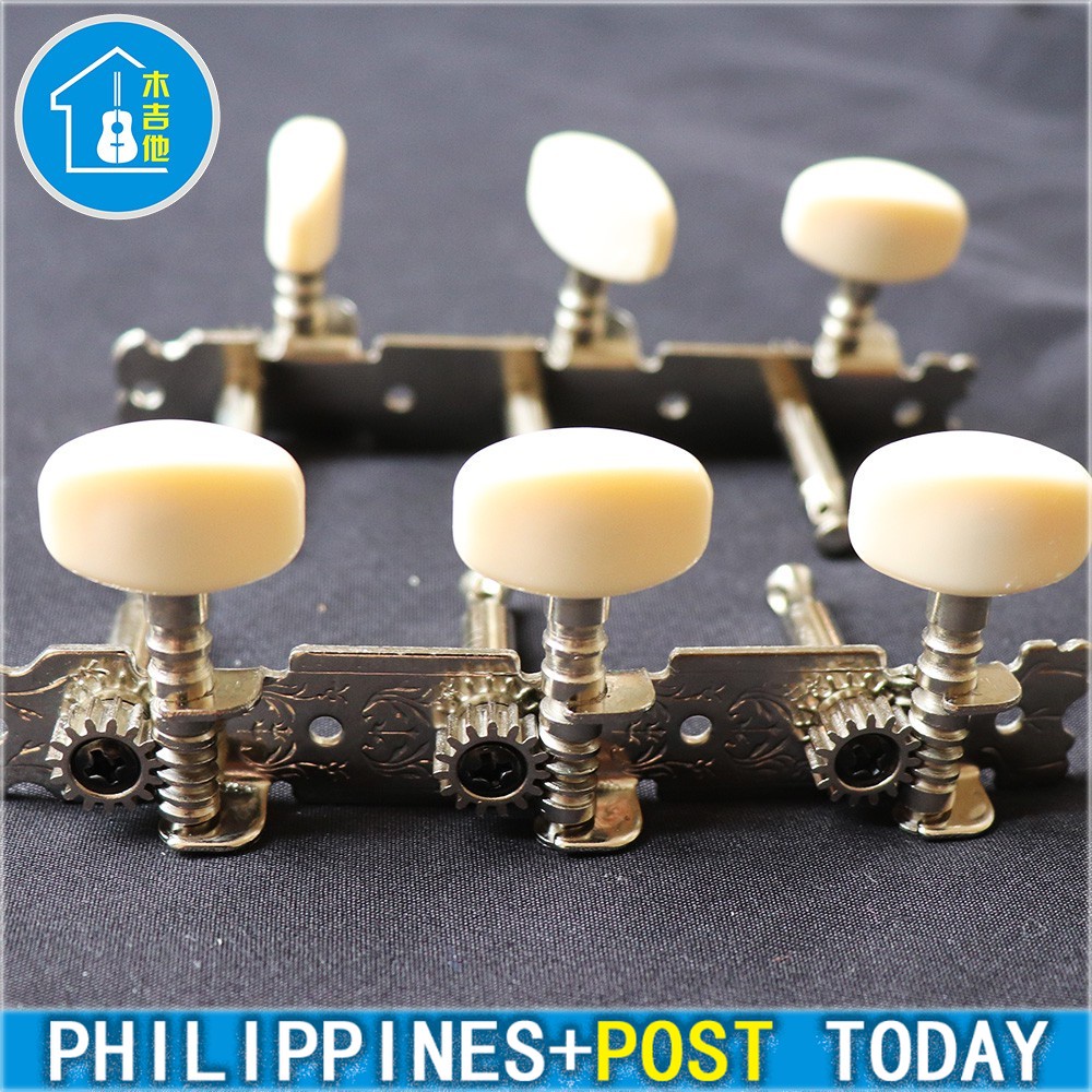 【Fast delivery】 1 Set of Guitar Tuning Pegs Tuners Machine Heads for ...