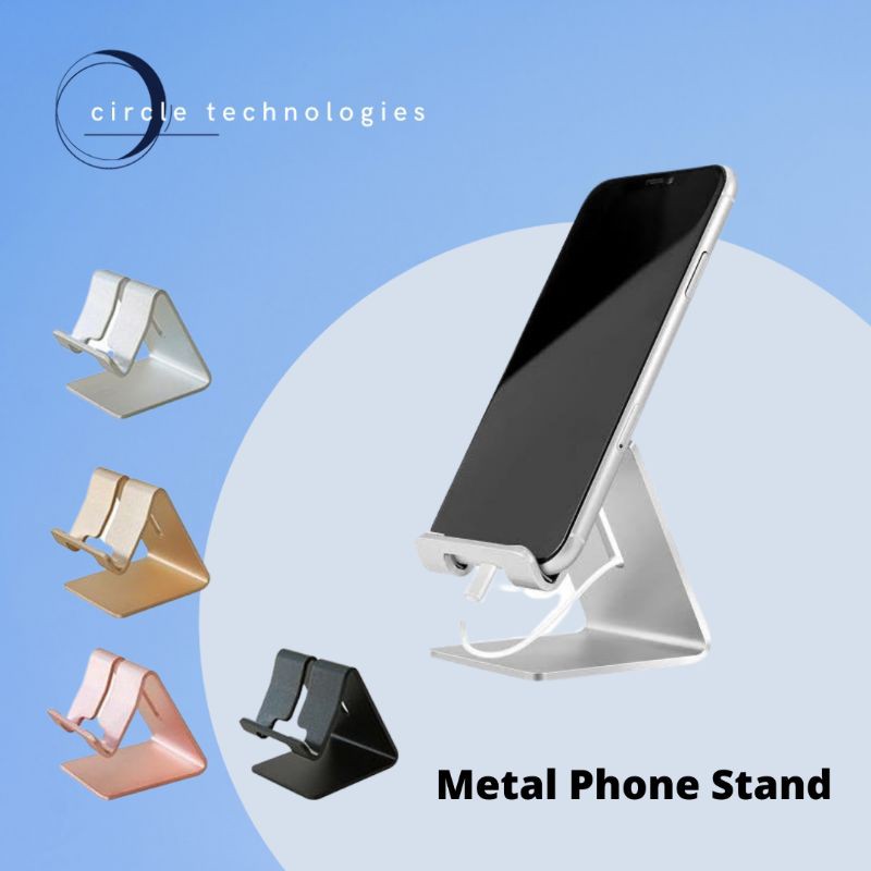 Metal Aluminum Phone Stand Phone Holder | Shopee Philippines