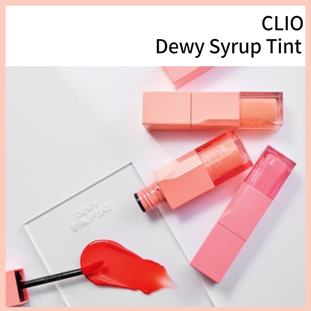 [Clio] NEW Dewy Syrup Tint 3.2g #4 Colors | Shopee Philippines