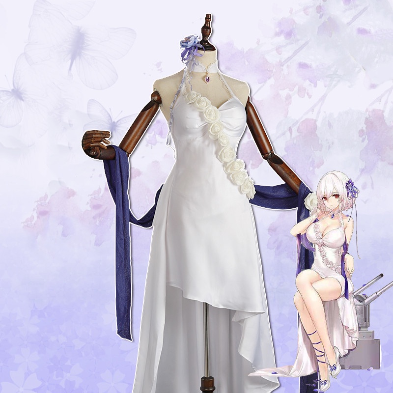 Game Azur Lane Sirius Cosplay Costume HMS Sirius Dress Cosplay Costume ...