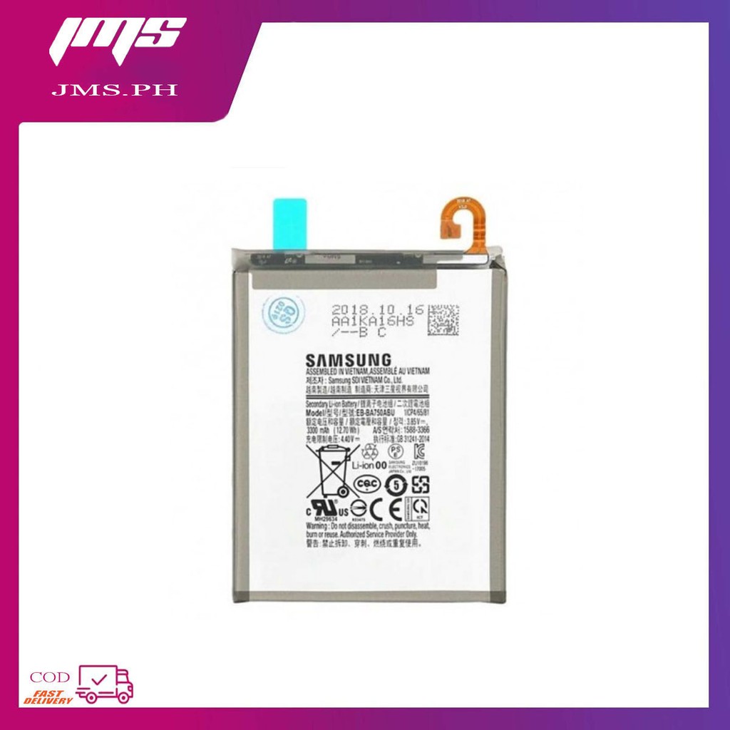 Samsung EB-BA750ABU Battery For Galaxy A7 2018 Galaxy A10 A105 A750 | Shopee Philippines