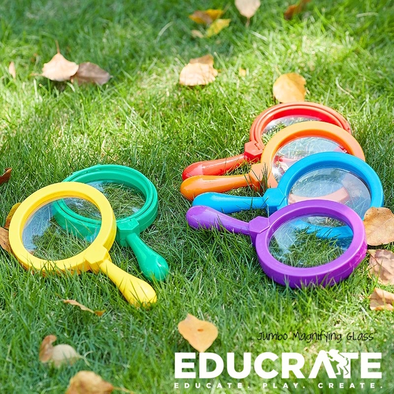 educratePh Large / Jumbo Magnifying glass (magnifier for kids ...