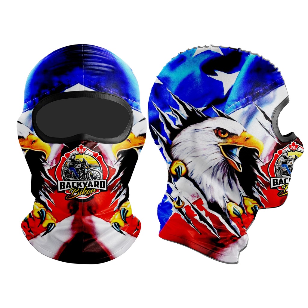 NEW B BIKERS B01 BALACLAVA FOR MOTOR RIDERS full sublimation high ...