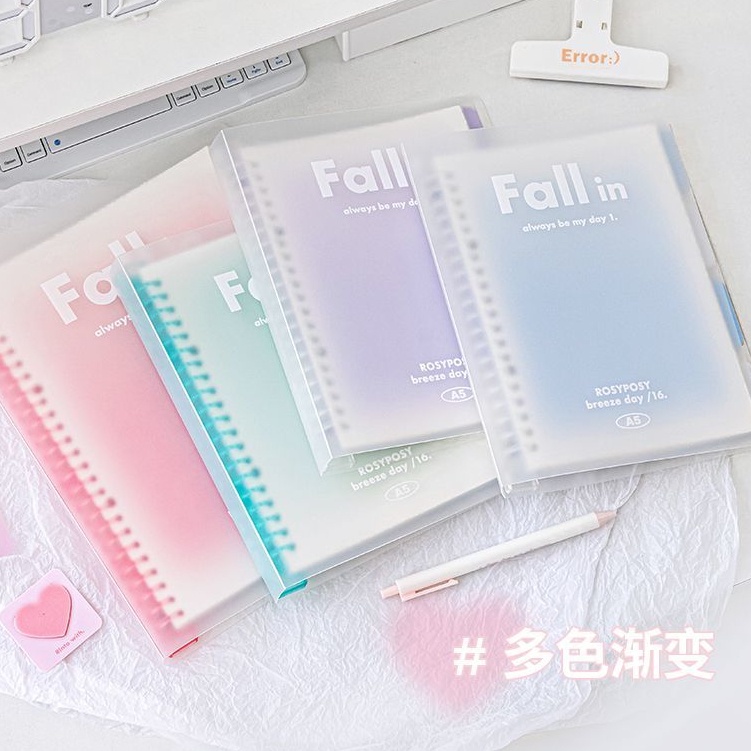 Cdaily|Blush Loose-Leaf Notebook ins A5\ B5 Horizontal | Shopee Philippines