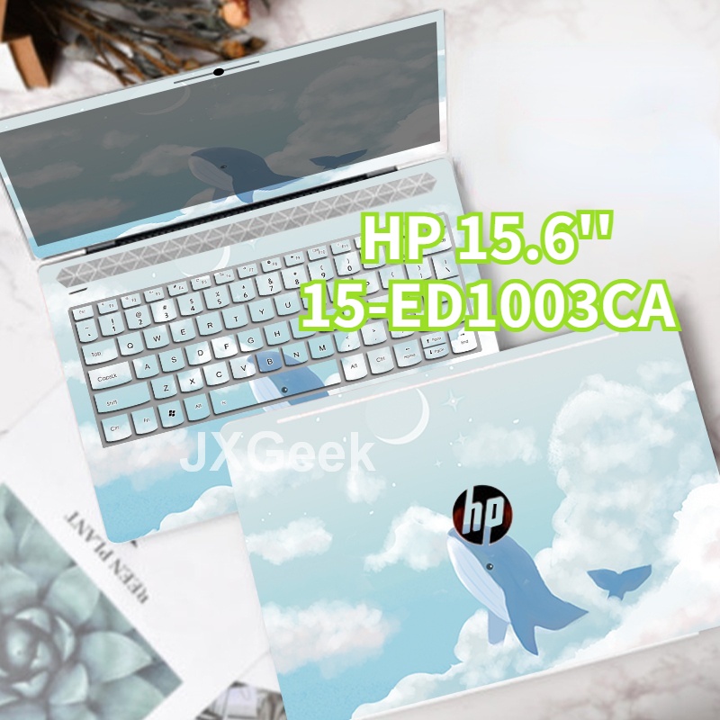 Sticker Laptop HP 15-ED1003CA 15.6 Inch Laptop Skin with Keyboard Cover ...