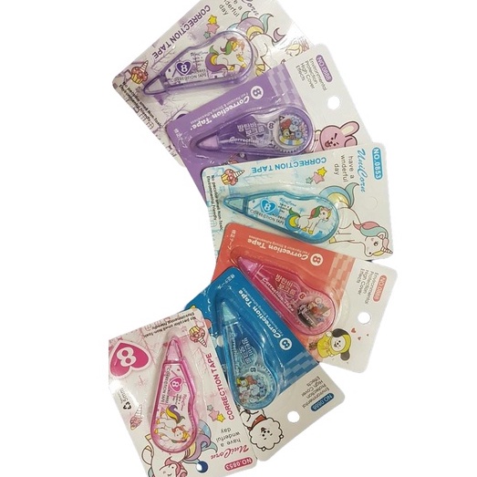 Typeex ROLL / correction tape / Type-ex fancy Paper / Type-x Cute ...