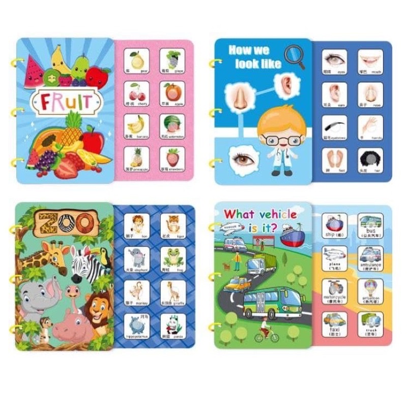 BB Quiet Book Early Leaning Pairing Shapes Body Vehicle Colors Numbers ...