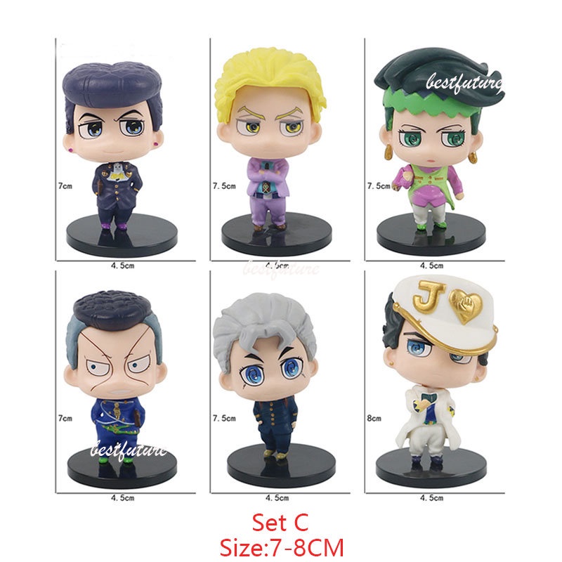 JoJo's Bizarre Adventure Dio Josuke Higashikata Kujo Jotaro Brando ...