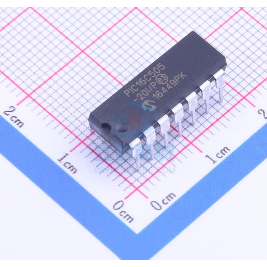 PIC16C505-20I/p original novo microcontrolador mcu microcontrolador chip ic pic16c505 | Shopee ...