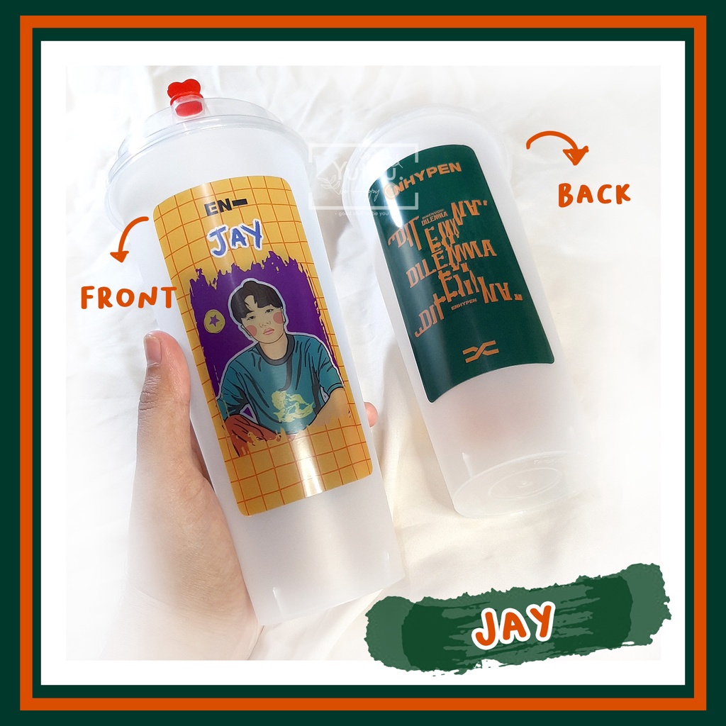 Enhypen REUSABLE CUP/ENHYPEN Bottle/KPOP REUSABLE CUP | Shopee Philippines