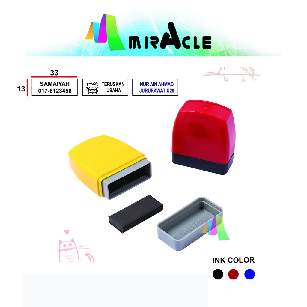 FAST DELIVERY !!! Self-inking Flash Stamp / Nurse Stamp / SOP CHECK-IN ...